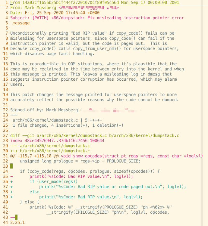 Tips For Submitting Your First Linux Kernel Patch Offlinemark